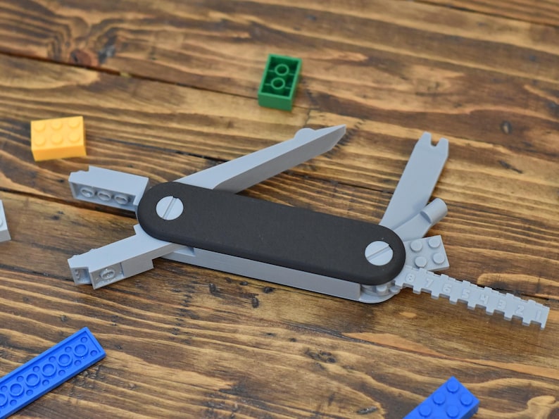 Digital STL Files: 3D Print Your Own - Brick Army Knife Multi-tool ...