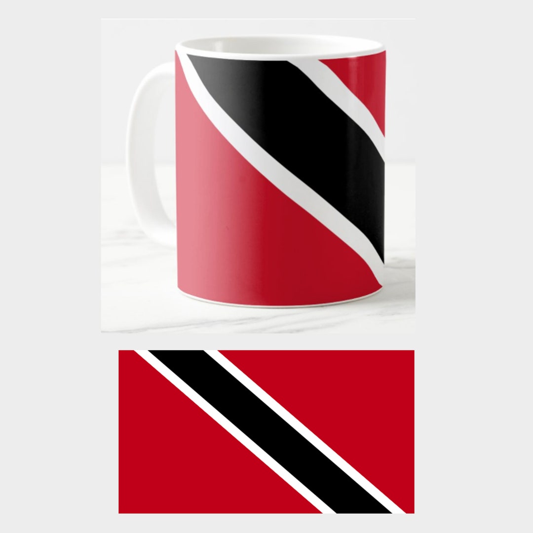 Trinidad and Tobago Caribbean Trini Flag 11oz Tea Cup Coffee - Etsy