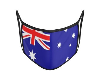 Australia Flag Face - Etsy