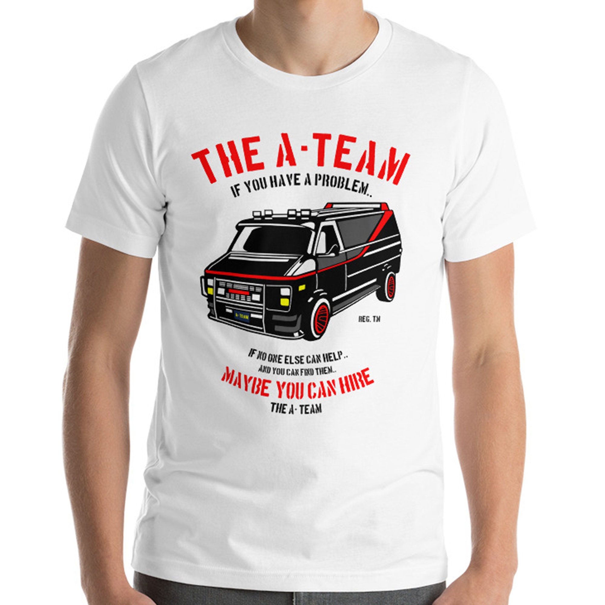 The A-team Funny Retro TV Fathers Day Womens Mens Unisex Tshirt - Etsy