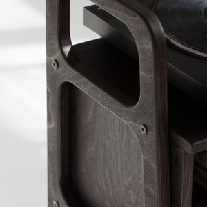 Minimalist Sideboard, Handmade Furniture, Narrow Console Table, Record ...