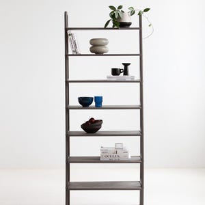 Modular Custom Bookcase, 7 Tier Book Shelf, Storage Unit, Wooden ...