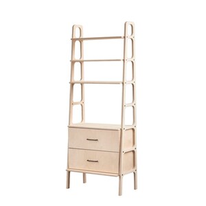 Ladder Bookshelf, Modular Wall Shelving, Scandinavian Furniture, Mid ...