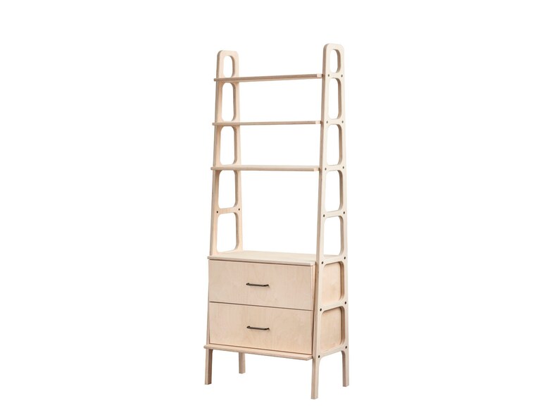 Ladder Bookshelf Modular Wall Shelving Scandinavian - Etsy