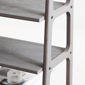 Modular Custom Bookcase, 7 Tier Book Shelf, Storage Unit, Wooden ...