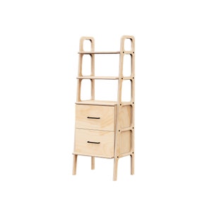 Ladder Bookshelf, Scandinavian Furniture, Japandi, Mid Century Modern ...
