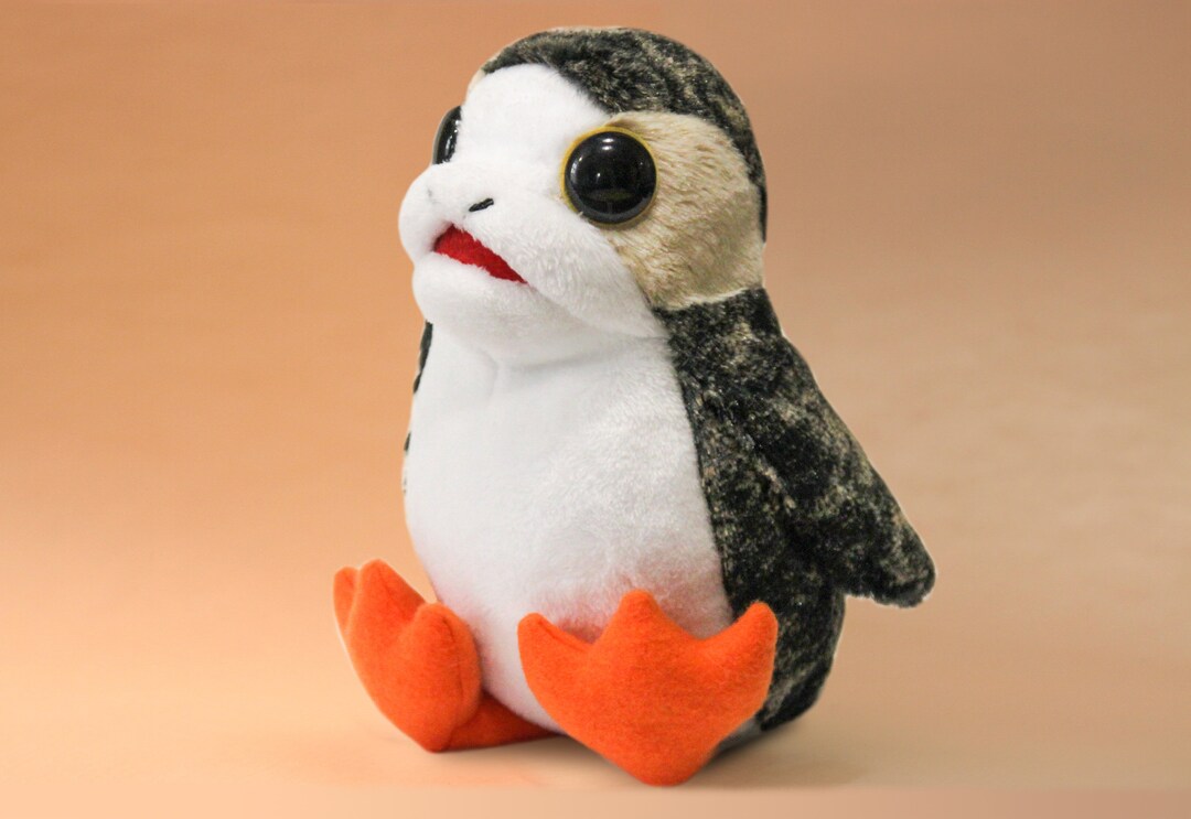 Porg Handmade Plush Toy Souvenir the Last Jedi Gift for Geeks - Etsy