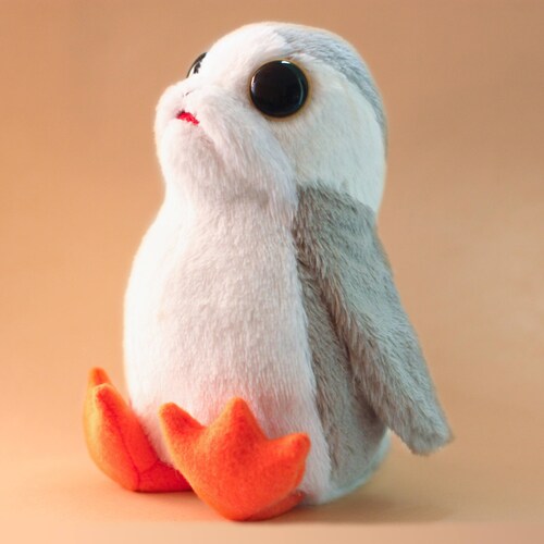 Porg Handmade Plush Toy Souvenir the Last Jedi - Etsy