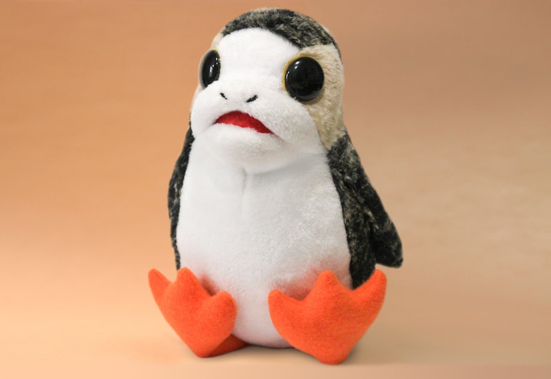 Porg Handmade Plush Toy Souvenir the Last Jedi Gift - Etsy