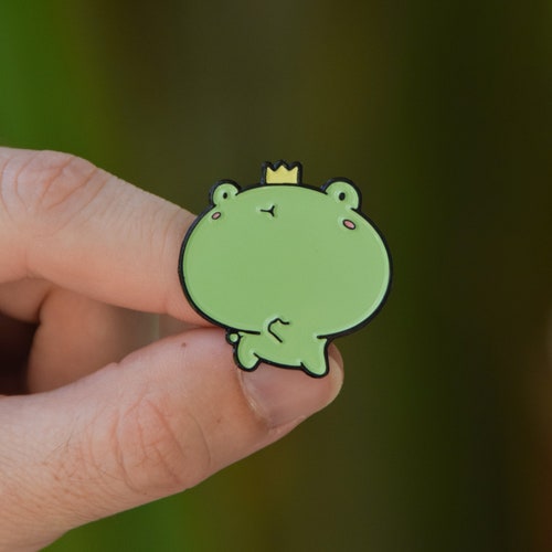 Dancing Frog Aminal Soft Enamel Pin - Etsy