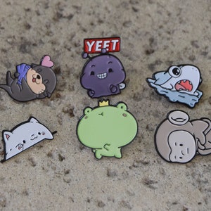 YEET Beetle Aminal Soft Enamel Pin - Etsy