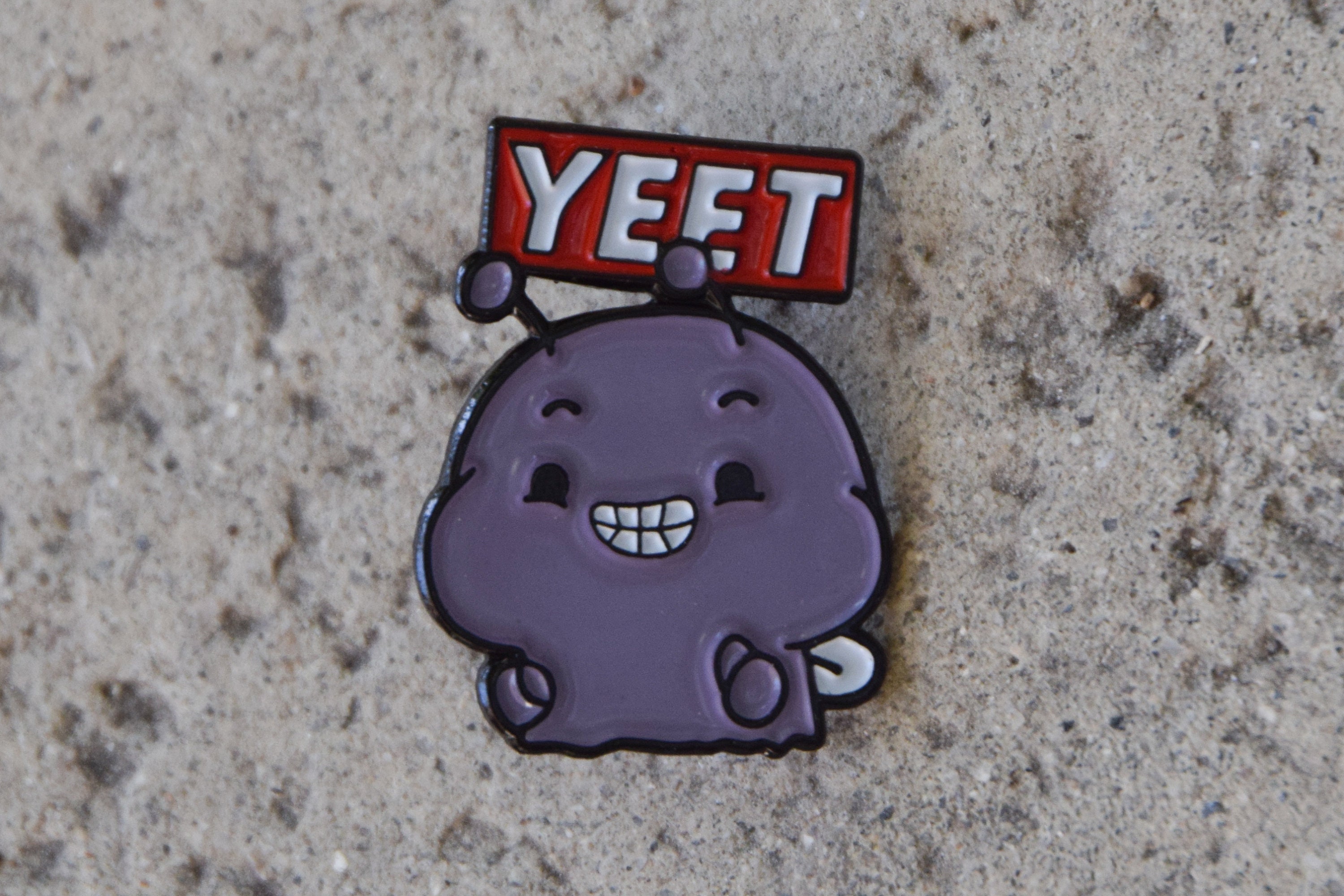 YEET Beetle Aminal Soft Enamel Pin | Etsy