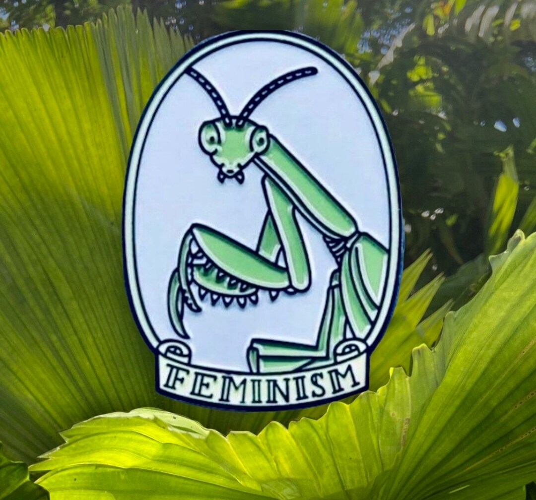 Praying Mantis Pin - Etsy