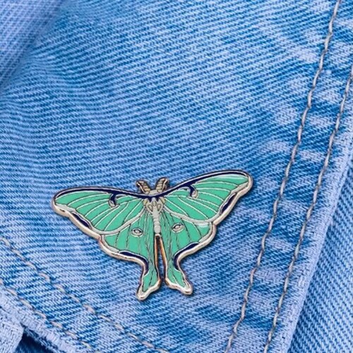 Diy Paper Luna Moth Craft Realistic Paper Moth Paper Luna - Etsy