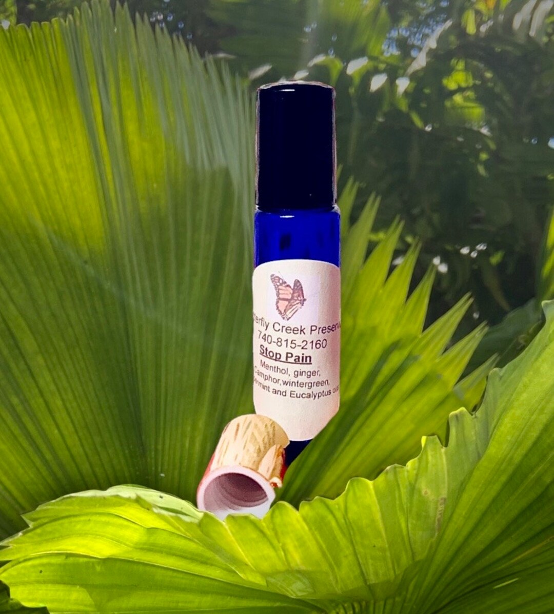 Stop Pain-sore Muscle Blend- Pain Away Essential Oil - Etsy