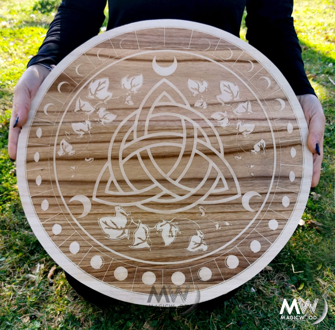 Large Table for Rituals Meditation or Divination 48 Cm - Etsy