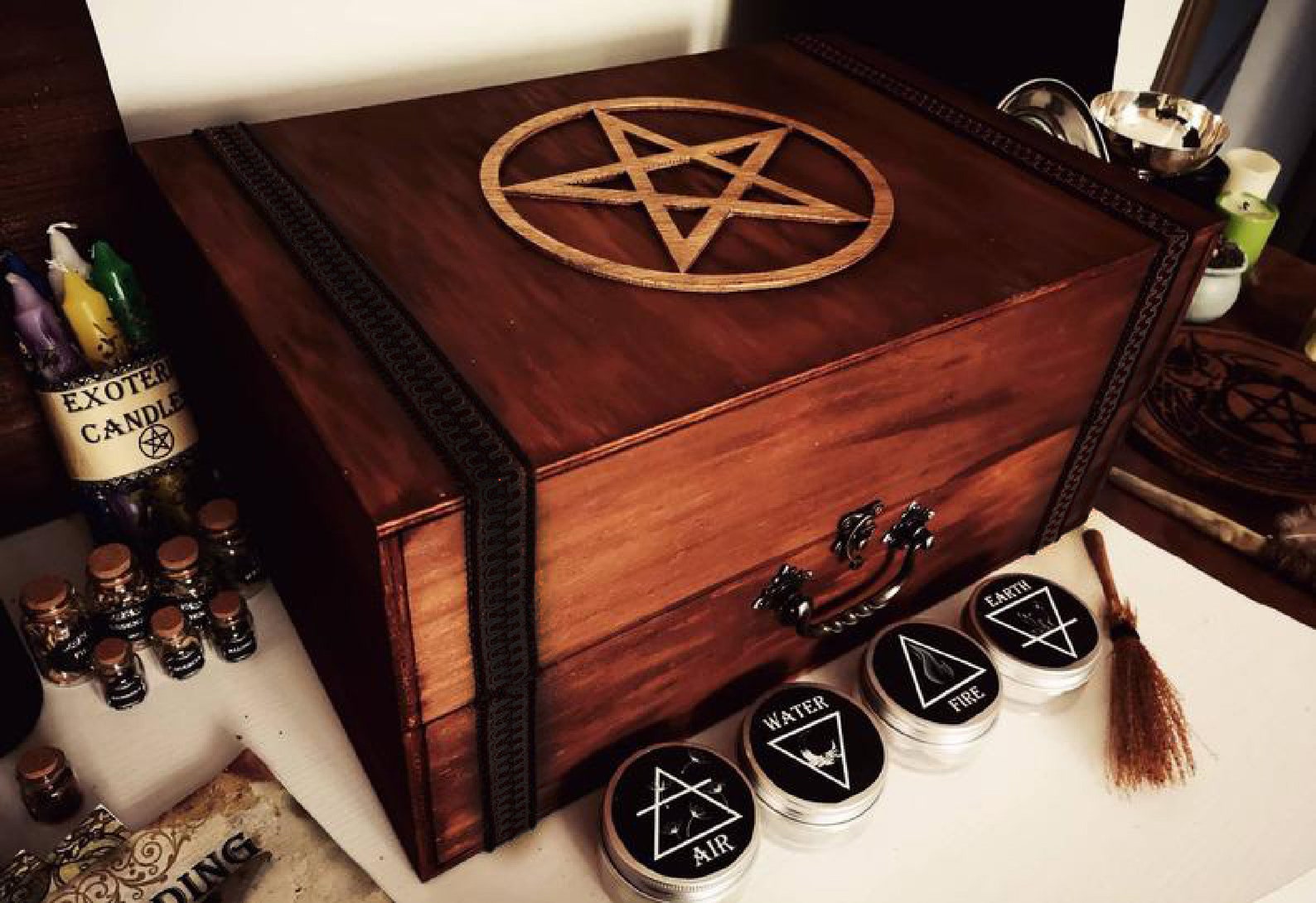 Sorcery box witchcraft | Etsy