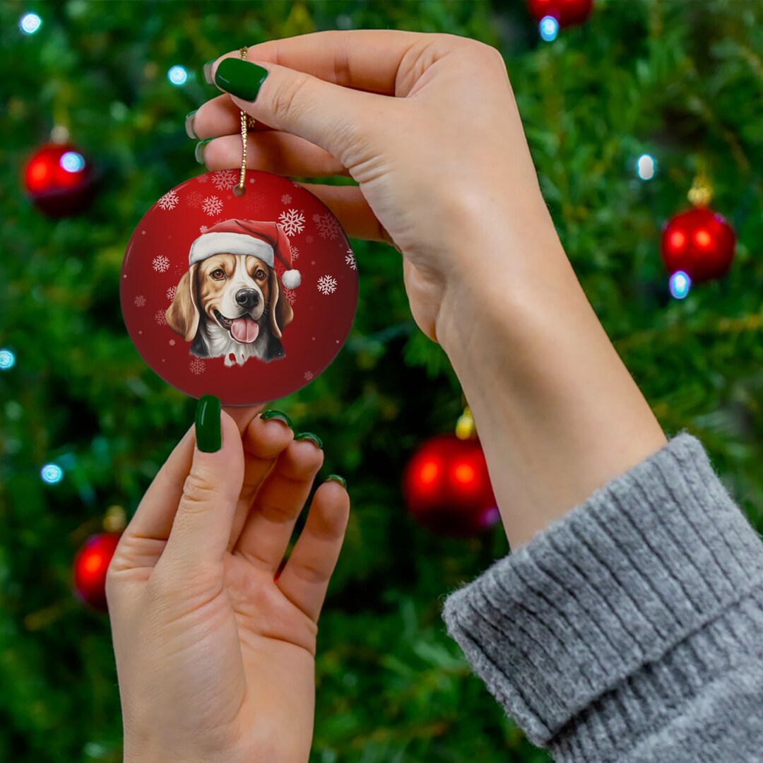 Beagle Ornaments Beagle Christmas Ornament Christmas - Etsy
