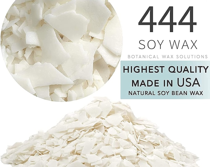 GW 444 Bulk Soy Wax Flakes (10-45 LB) Golden Brand 444 All Natural Soy ...