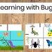 Color, Sorting, Learning With Bugs Game, Printable Toddler Preschool ...