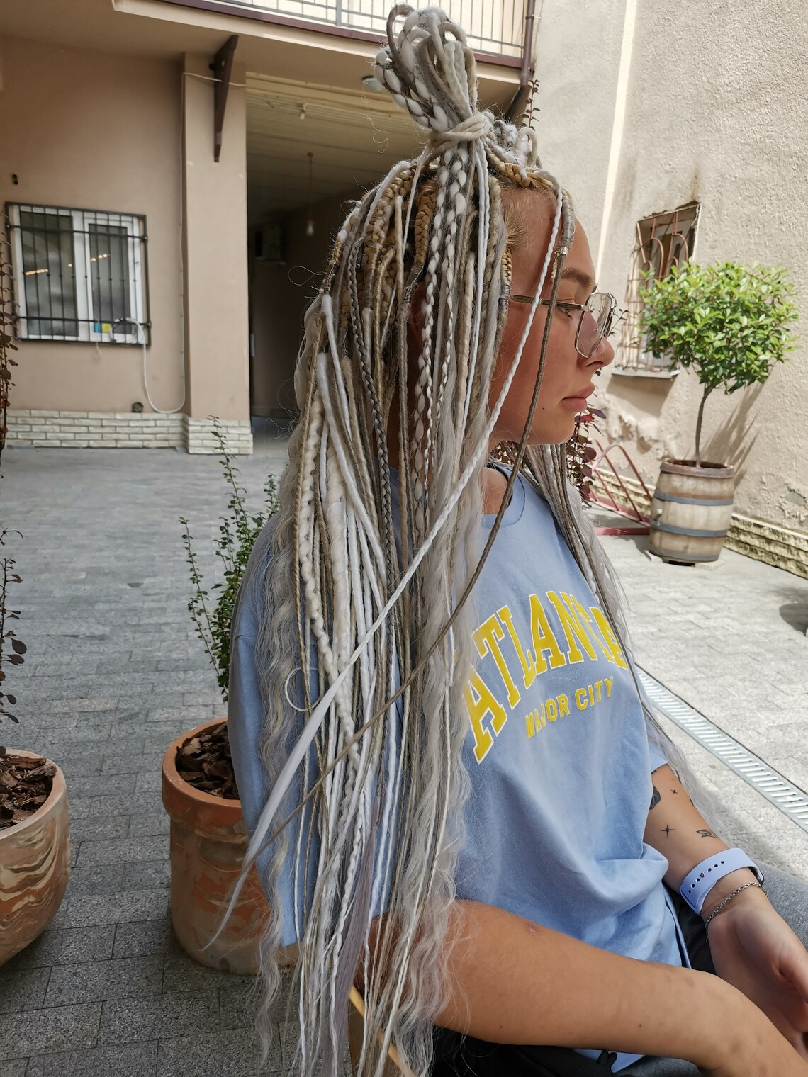 Dreadlocks. Synthetic Crochet Dreadlocks and Braids Terrible - Etsy