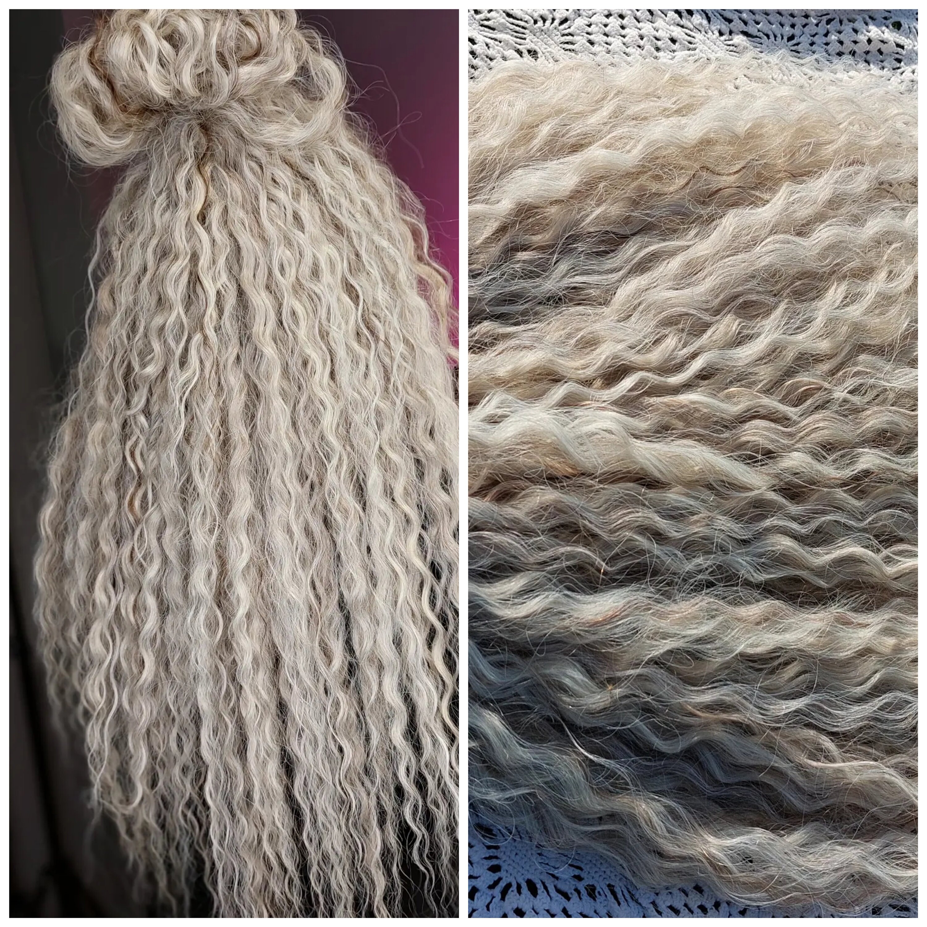 Dreadlocks Curly.dreadlock Extensions Synthetic Crochet Dreads - Etsy