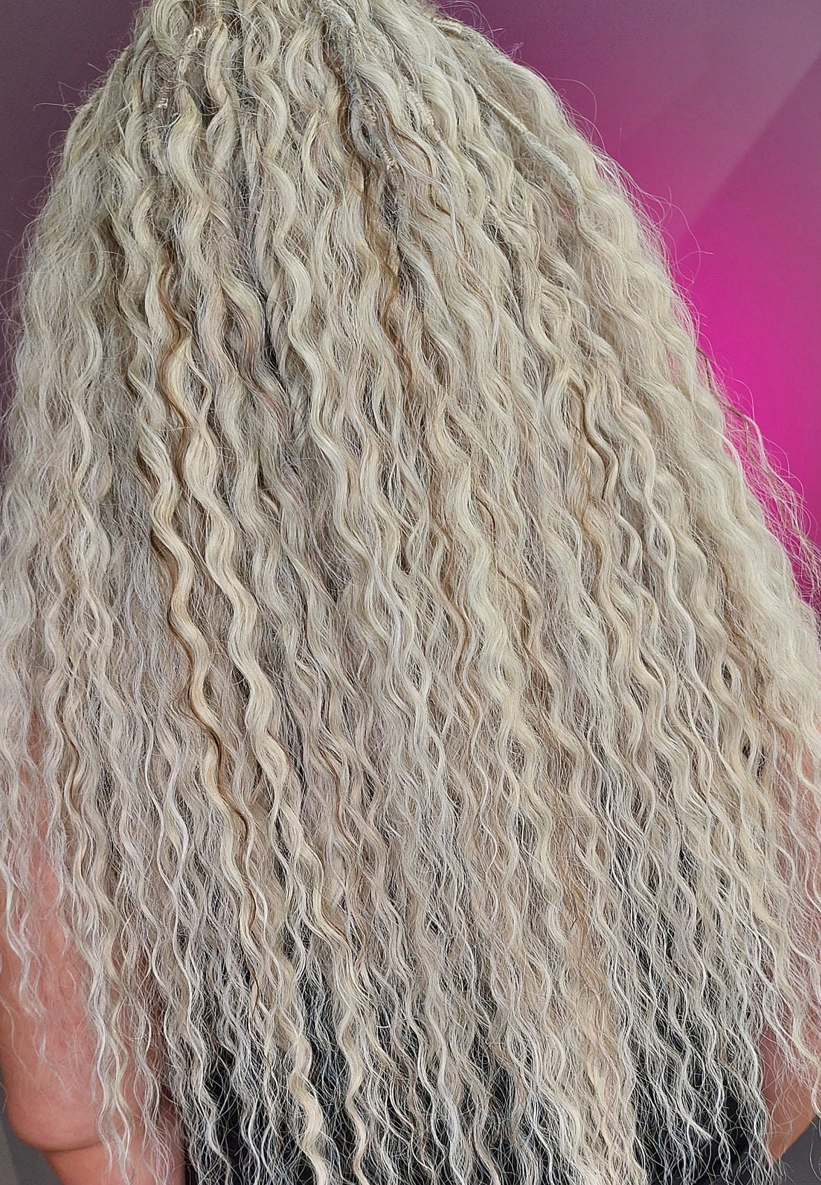 Dreadlocks Curly.dreadlock Extensions Synthetic Crochet Dreads - Etsy