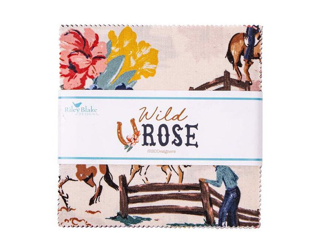 Wild Rose 5 Stacker 42 Pieces by the RBD Designers for Riley Blake ...