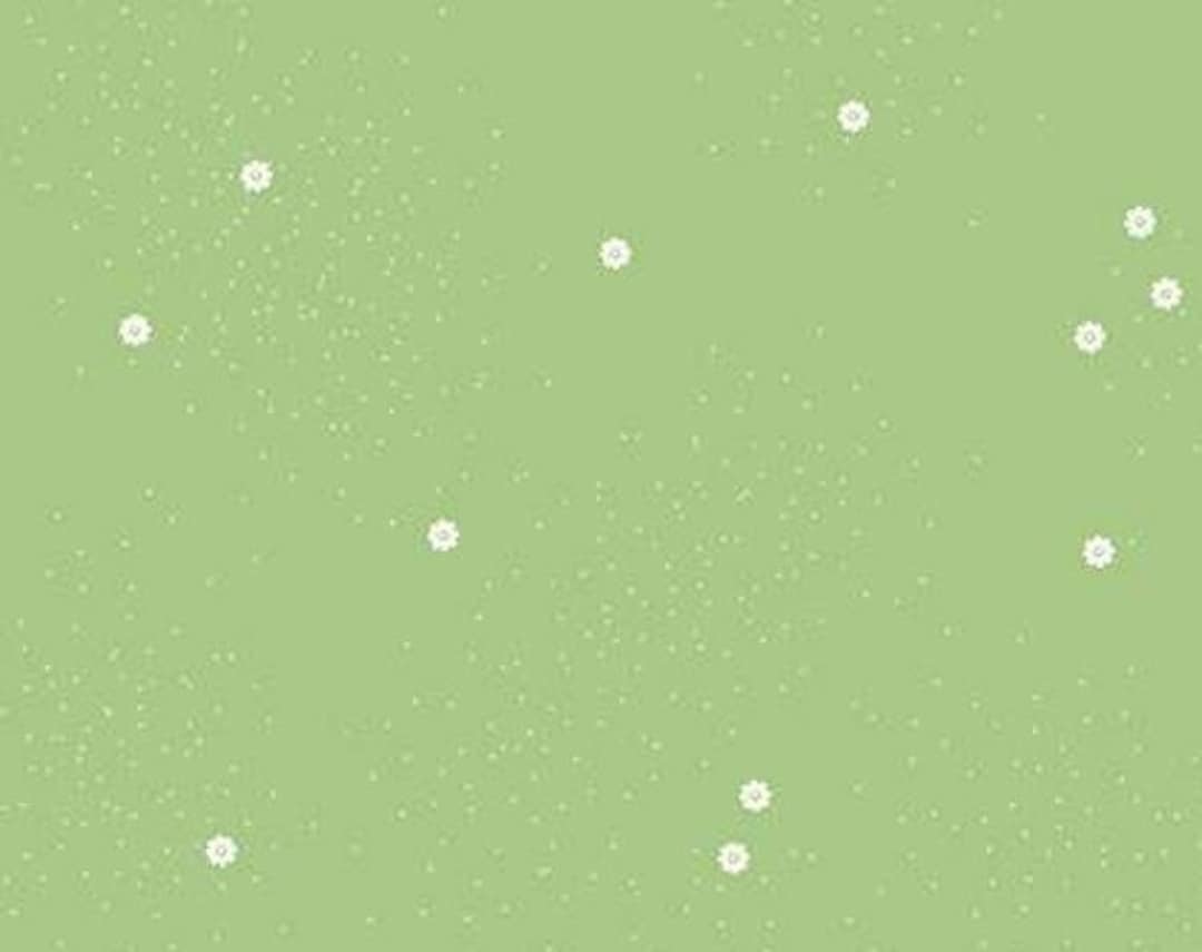Dainty Daisy Grass by Beverly Mccullough for Riley Blake Designs, 1/2 ...