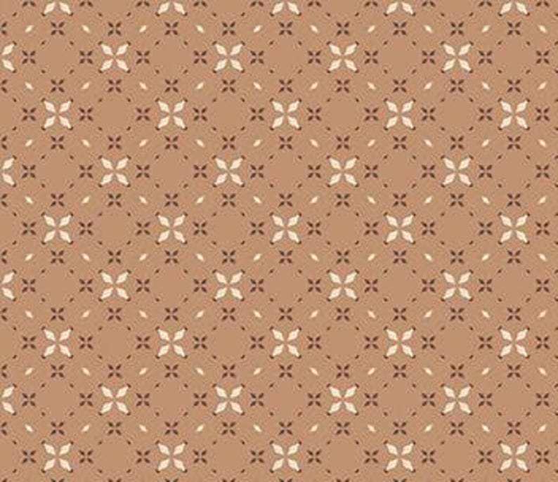 Evening on the Prairie Geo Floral Sienna by Modern Prairie for Riley ...
