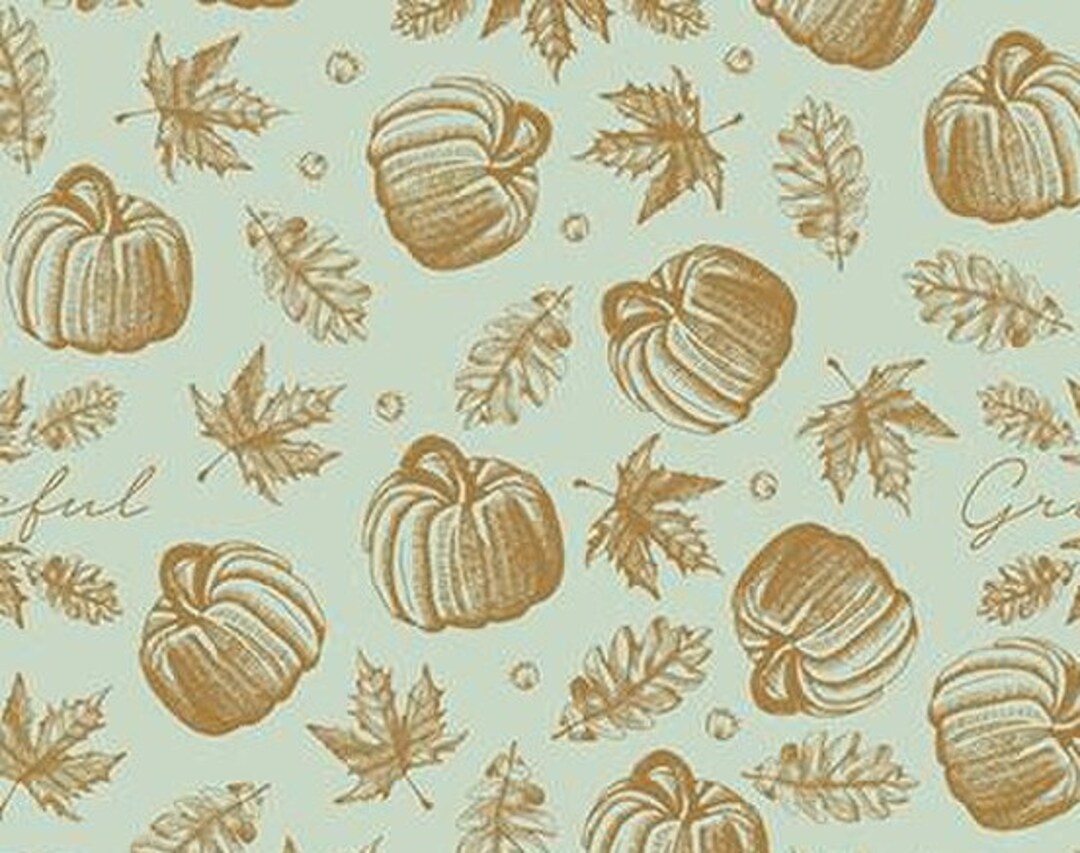 Shades of Autumn Icons Tea Green Sparkle, by My Mind's Eye for Riley Blake Designs, 1/2 Yard ...