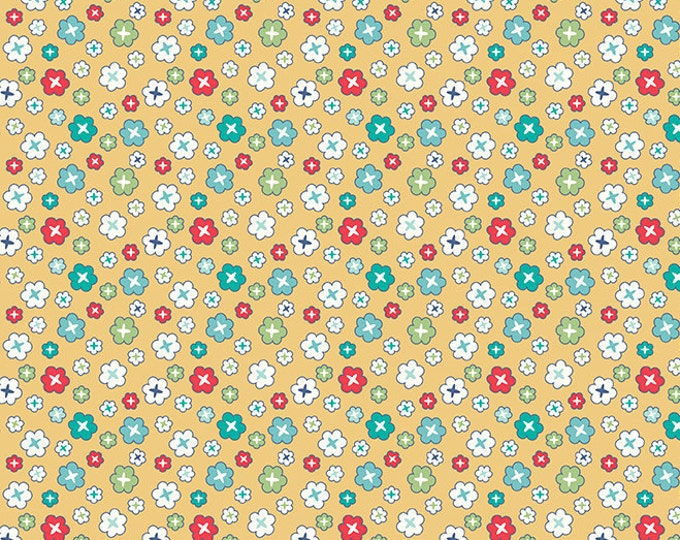 Vintage Happy 2 Fabric, Lori Holt for Riley Blake, Honey Blossoms ...