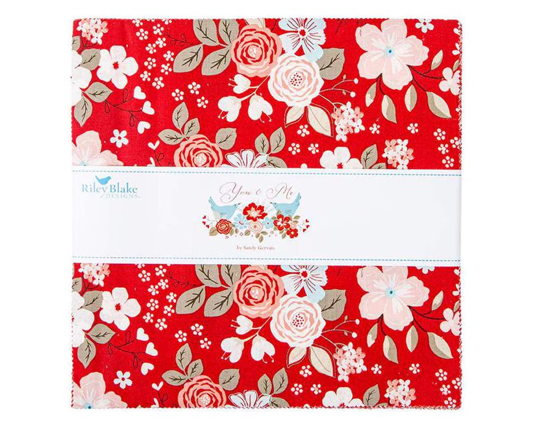 You & Me 10" Stacker (42 Pieces) by Sandy Gervais for Riley Blake Designs, 10-15400-42 - Etsy