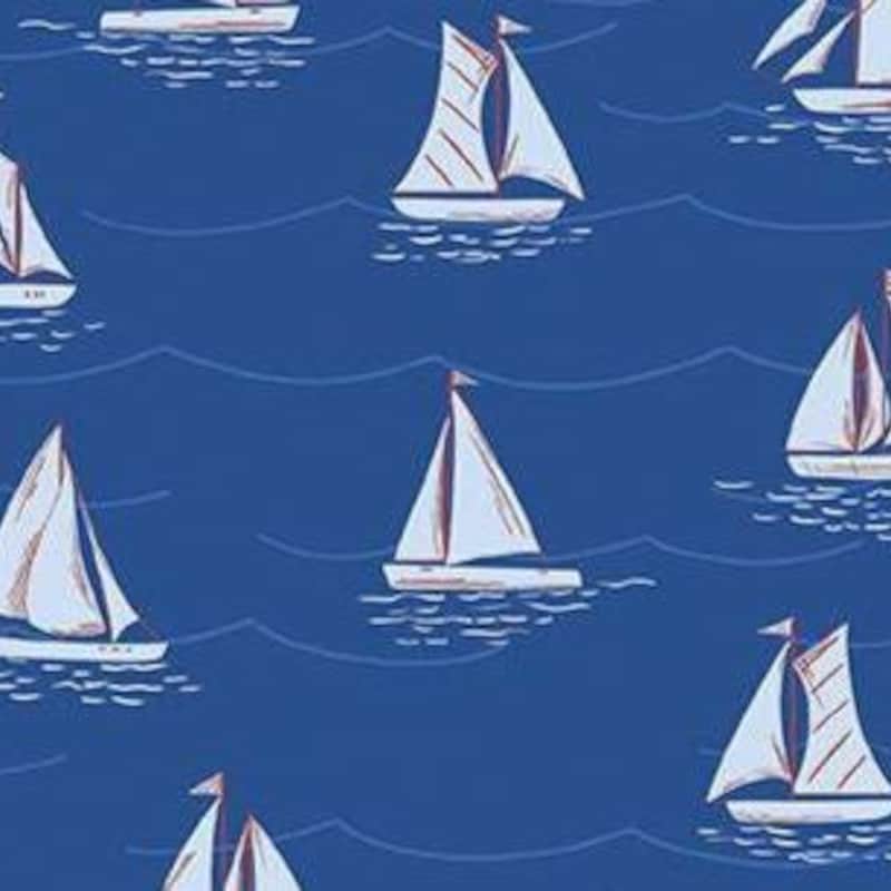 Sailboat Fabric - Etsy