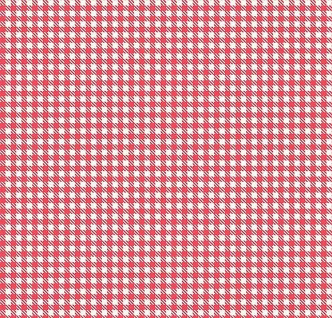 Farm Girl Vintage Red Gingham by Lori Holt for Riley Blake - Etsy