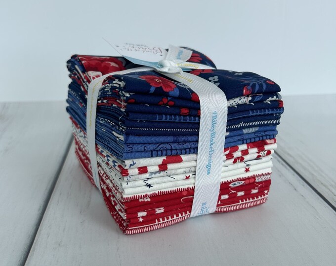 Land of the Brave Fat Quarter Bundle 21 Pieces by My Mind's Eye for ...