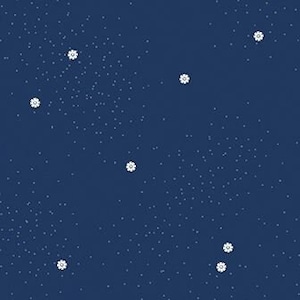 Dainty Daisy Navy by Beverly Mccullough for Riley Blake Designs, 1/2 ...