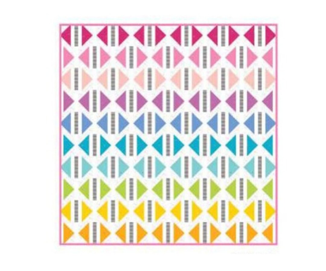 Colour Wall Vivid Quilt Kit by Sue Daley for Riley Blake - Etsy