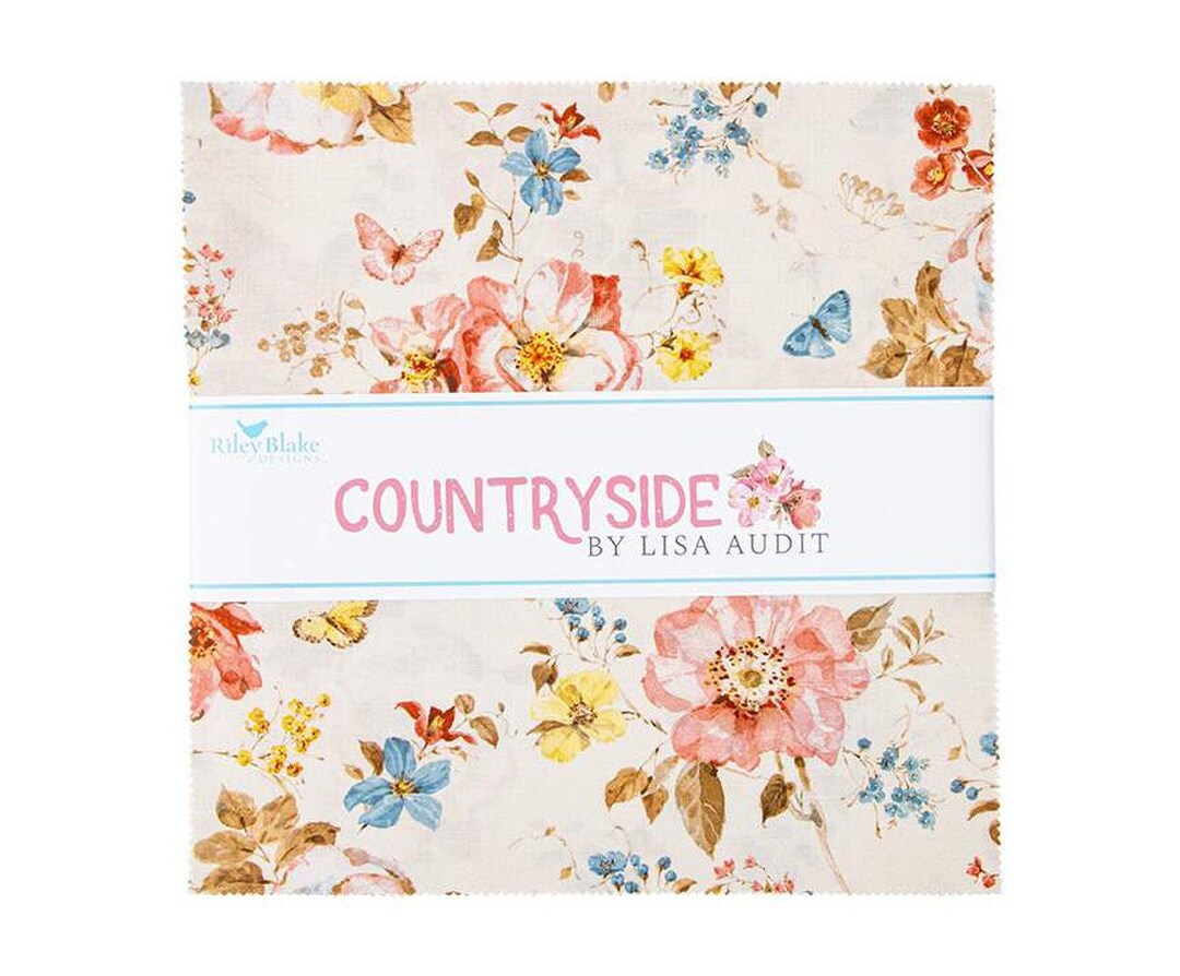 Countryside 10" Stacker (42 Pieces) by Lisa Audit for Riley Blake Designs, 10-14530-42 - Etsy