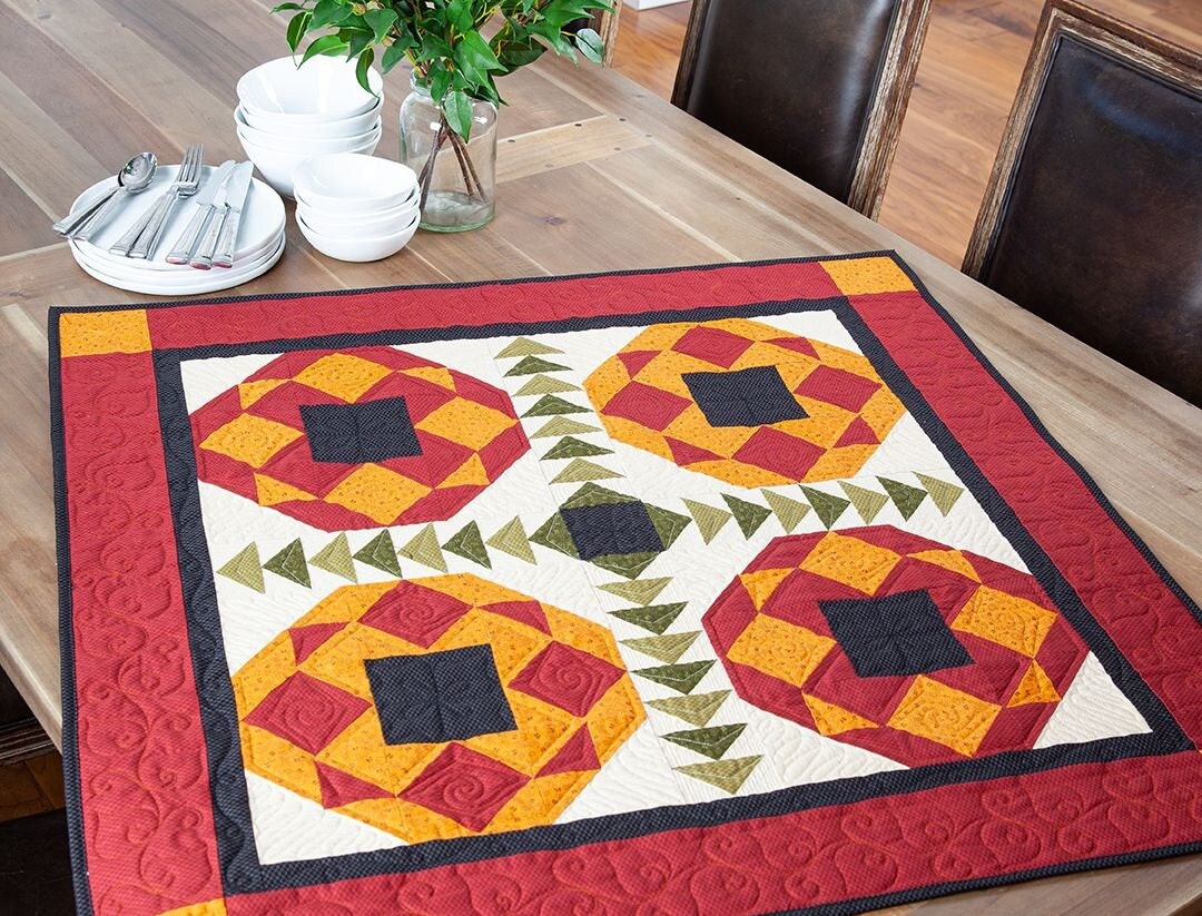 Thanksgiving Table Topper by Stacy West for Riley Blake Designs ...