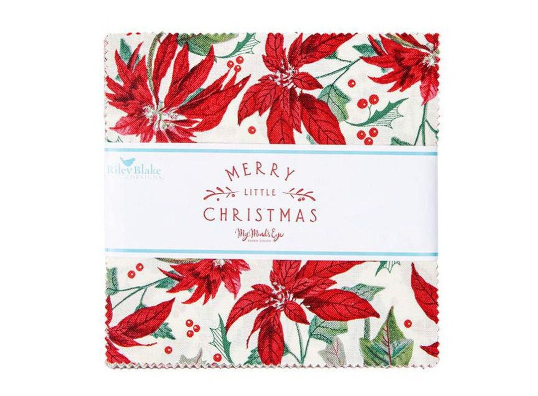Merry Little Christmas 5 Stacker 42 Pieces by My Mind's Eye for Riley Blake Designs, 5-14840-42 ...