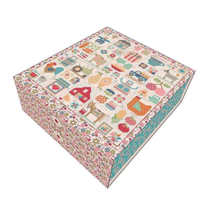 Pre Order Farm Fresh Sew Along Quilt Kit Featuring Farmer's Daughter by ...