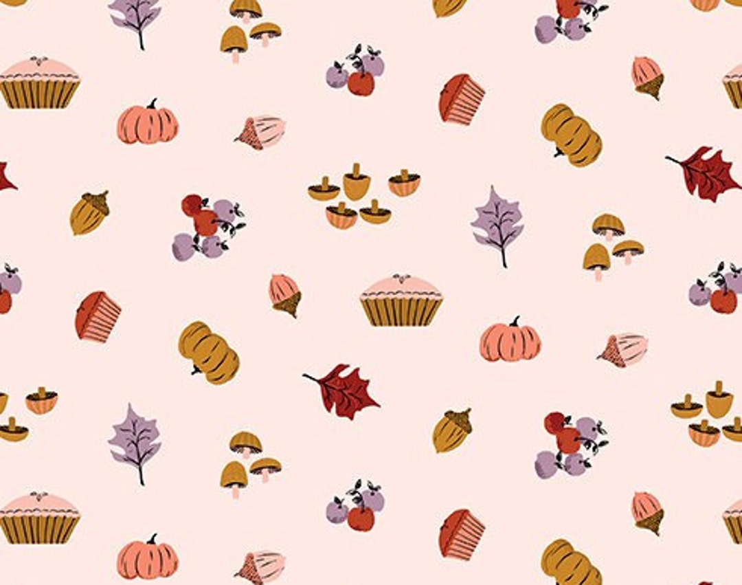 Maple Harvest Blush by Gabrielle Neil Design for Riley Blake - Etsy