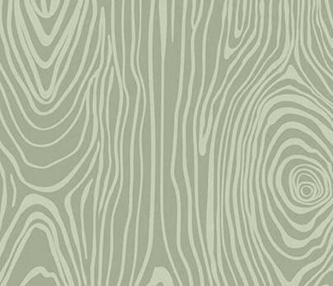 Elmer & Eloise Woodgrain Sage by Deanna Rutter for Riley Blake Designs ...