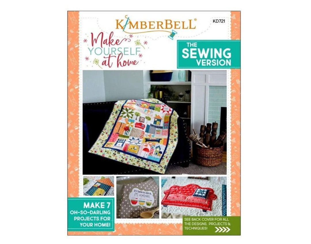 Kimberbell Make Yourself at Home Project Book, 7 Project Instructions Included, KD721 - Etsy