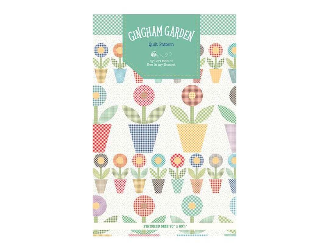 Gingham Garden Quilt Pattern by Lori Holt for Riley Blake Designs, P120 ...