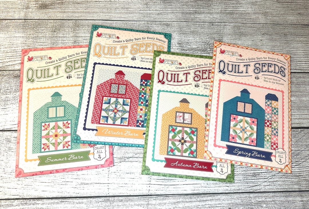 Lori Holt Farmer's Daughter Quilt Seeds™ Pattern Autumn Barn, Collect ...