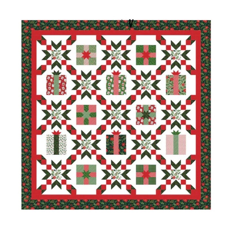 Christmas Quilt Kit - Etsy