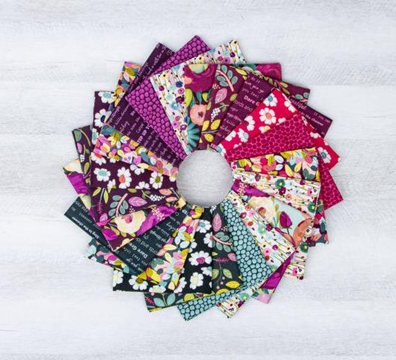 Fragrant Fields Fat Eighth Bundle (21 Pieces) by Lila Tueller for Riley ...