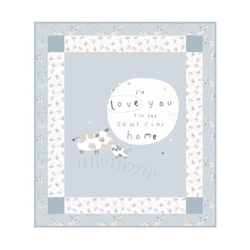 Cow Come Home Fabric - Etsy